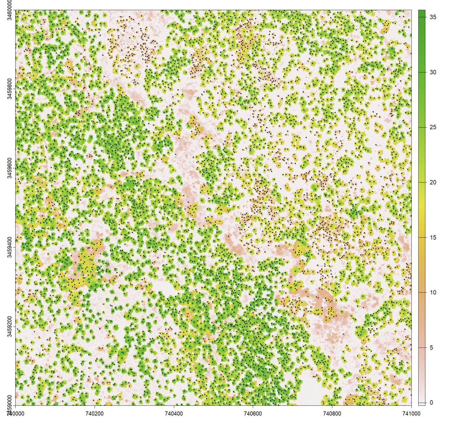 Module 3: Mapping trees from aerial LiDAR data - The Jones Center at ...